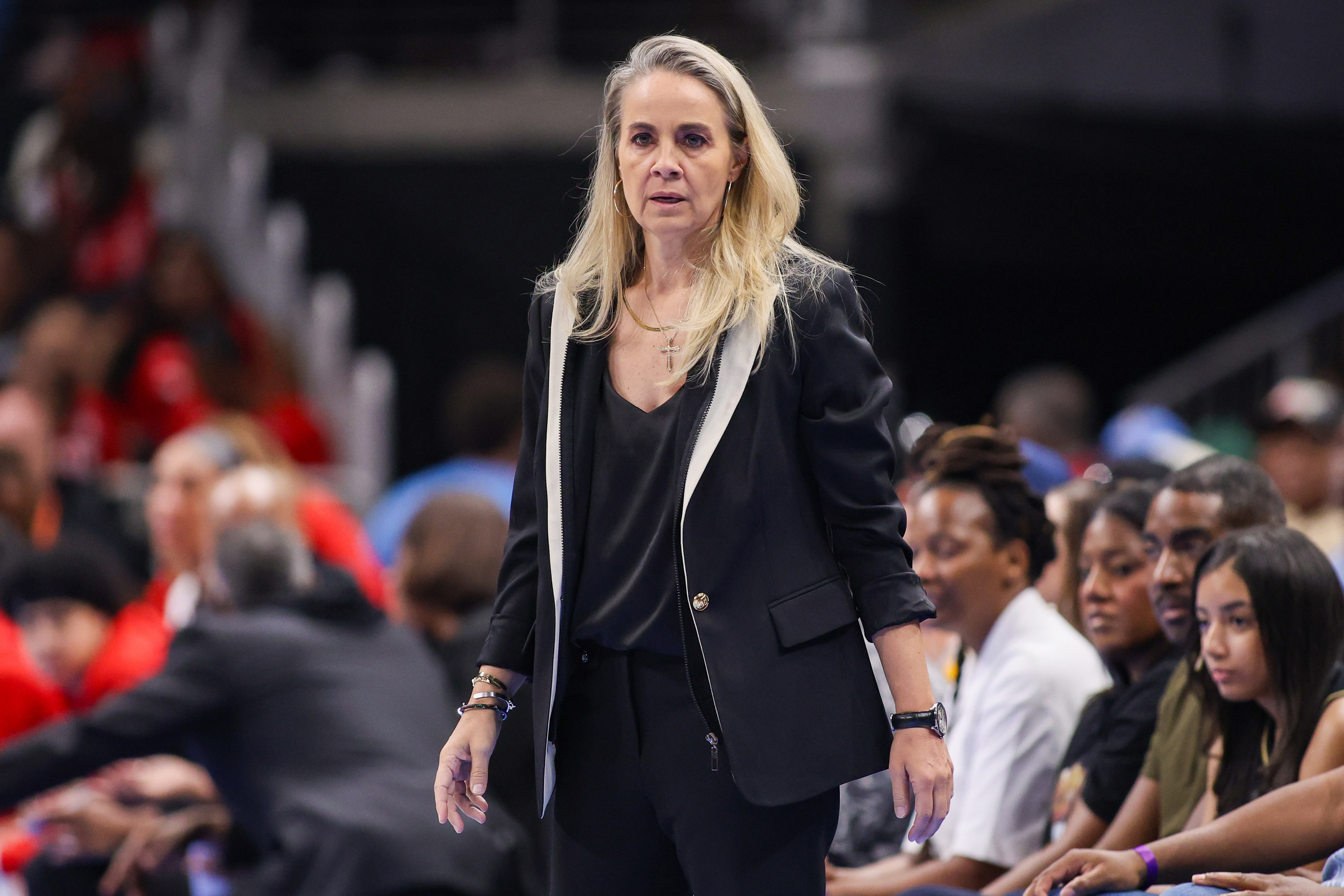 Aces coach Becky Hammon delivers profane referee rant for the ages