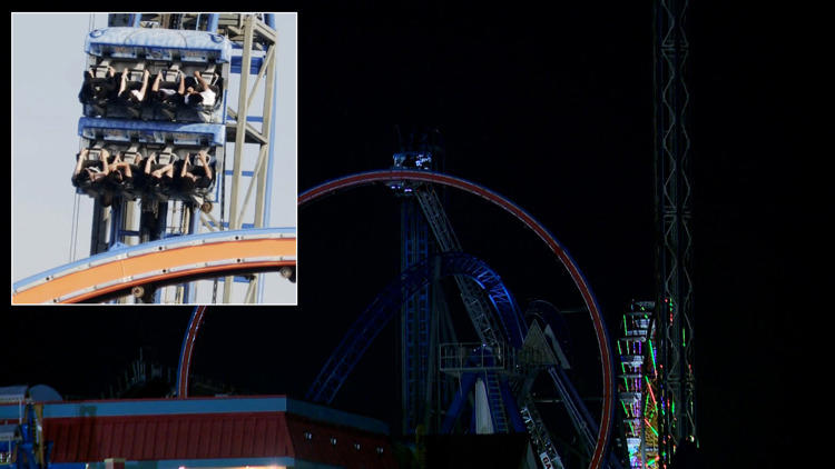 Riders rescued from stuck roller coaster at Galveston's Pleasure Pier ...