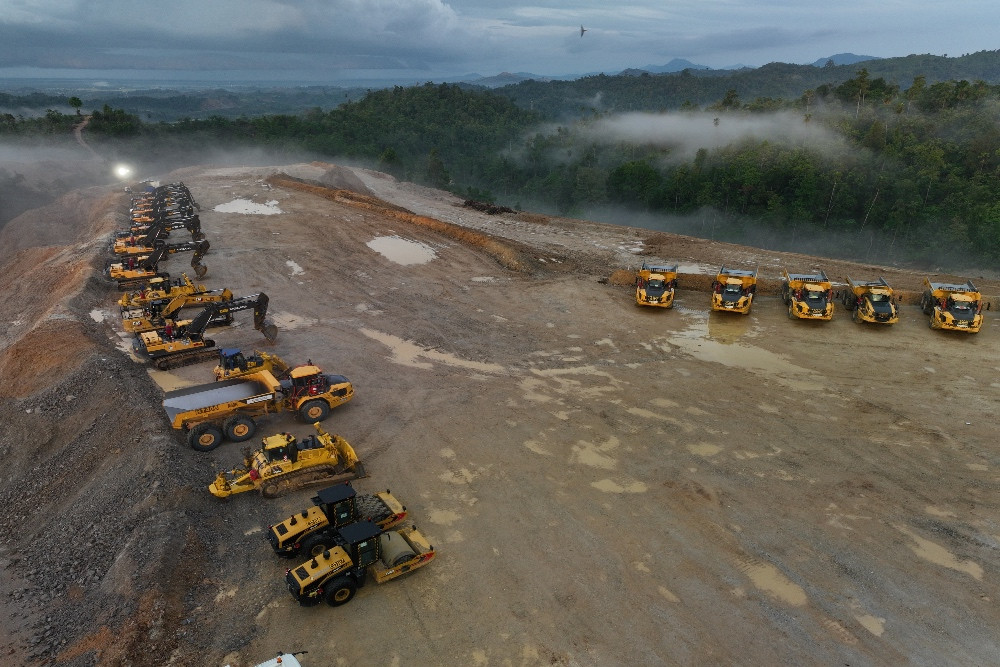 Kerek sumber daya mineral, Emas mulai deep drilling tambang Pani