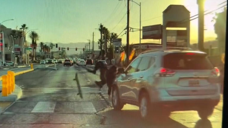 Video appears to show Las Vegas man hit at Chinatown crosswalk