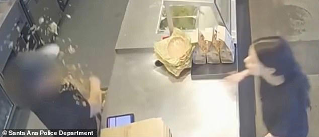 Chipotle Karen wanted by police after throwing exploding burrito bowl ...