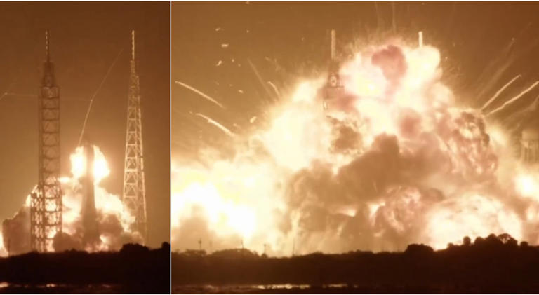 Blue Origin, il razzo di Bezos esplode durante i test sulla rampa di ...