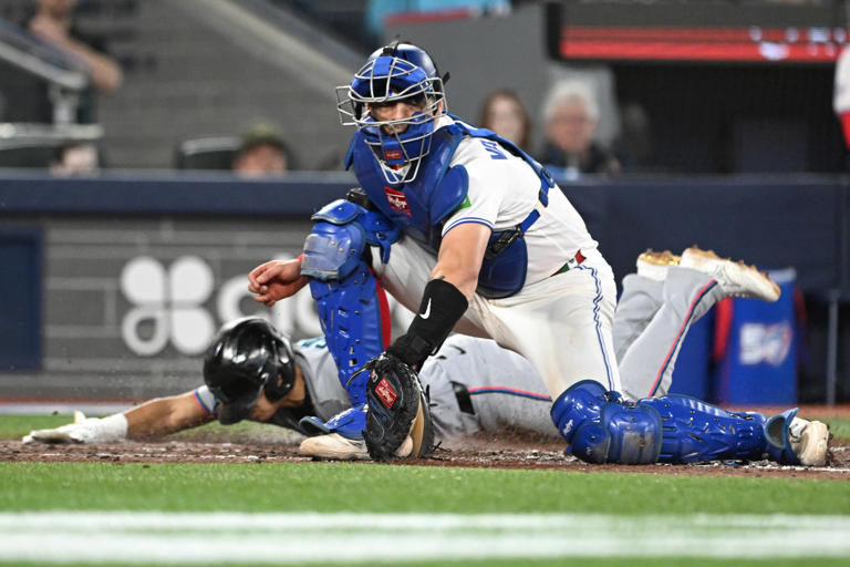 Blue Jays catcher Brandon Valenzuela's defense continues to impress