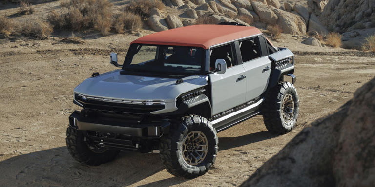 GMC’s Hummer X truck and SUV concepts are coming for Jeep and Ford