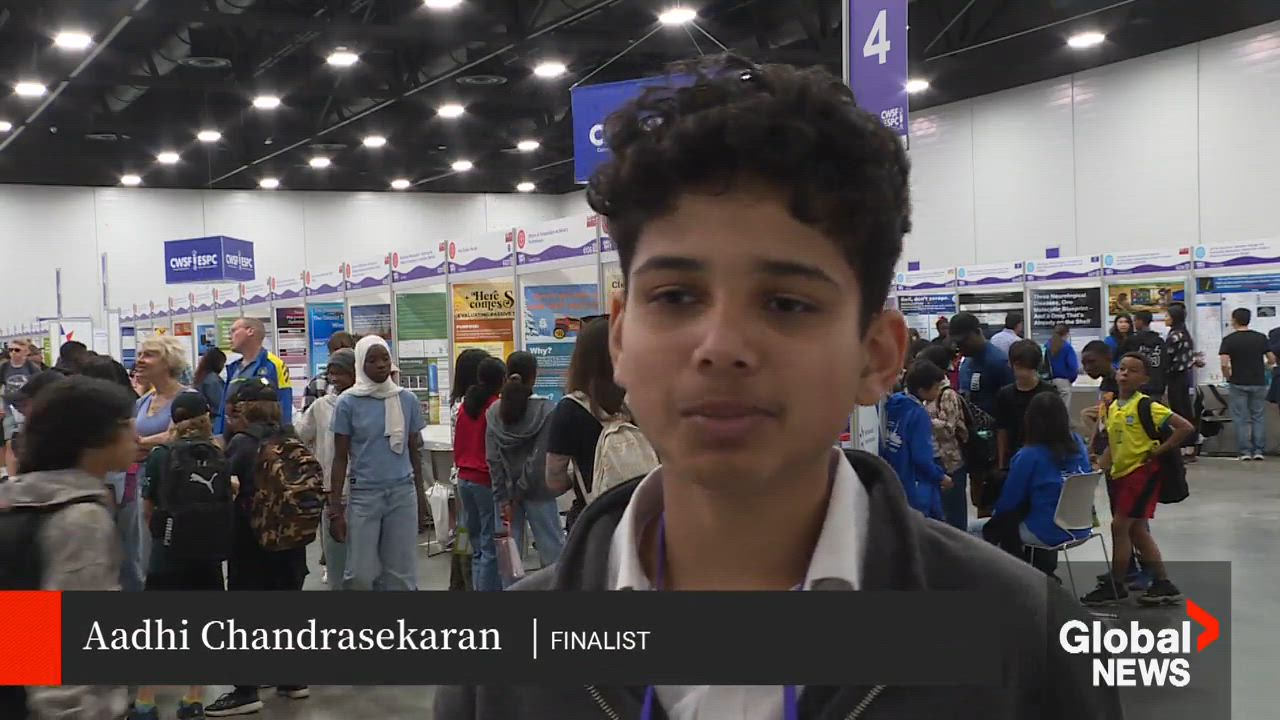 Canada-wide science fair underway in Edmonton