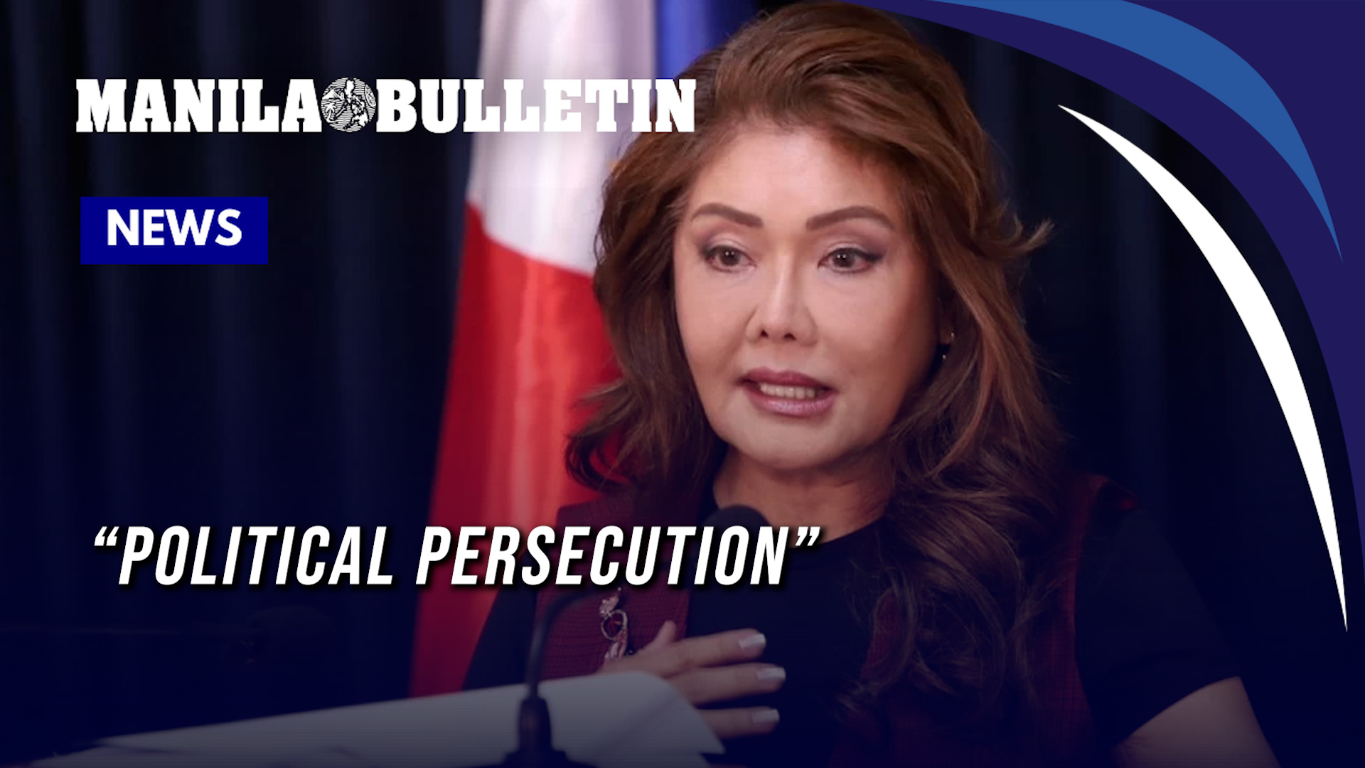 Imee Marcos calls plunder raps vs Jinggoy 'political persecution', plot ...