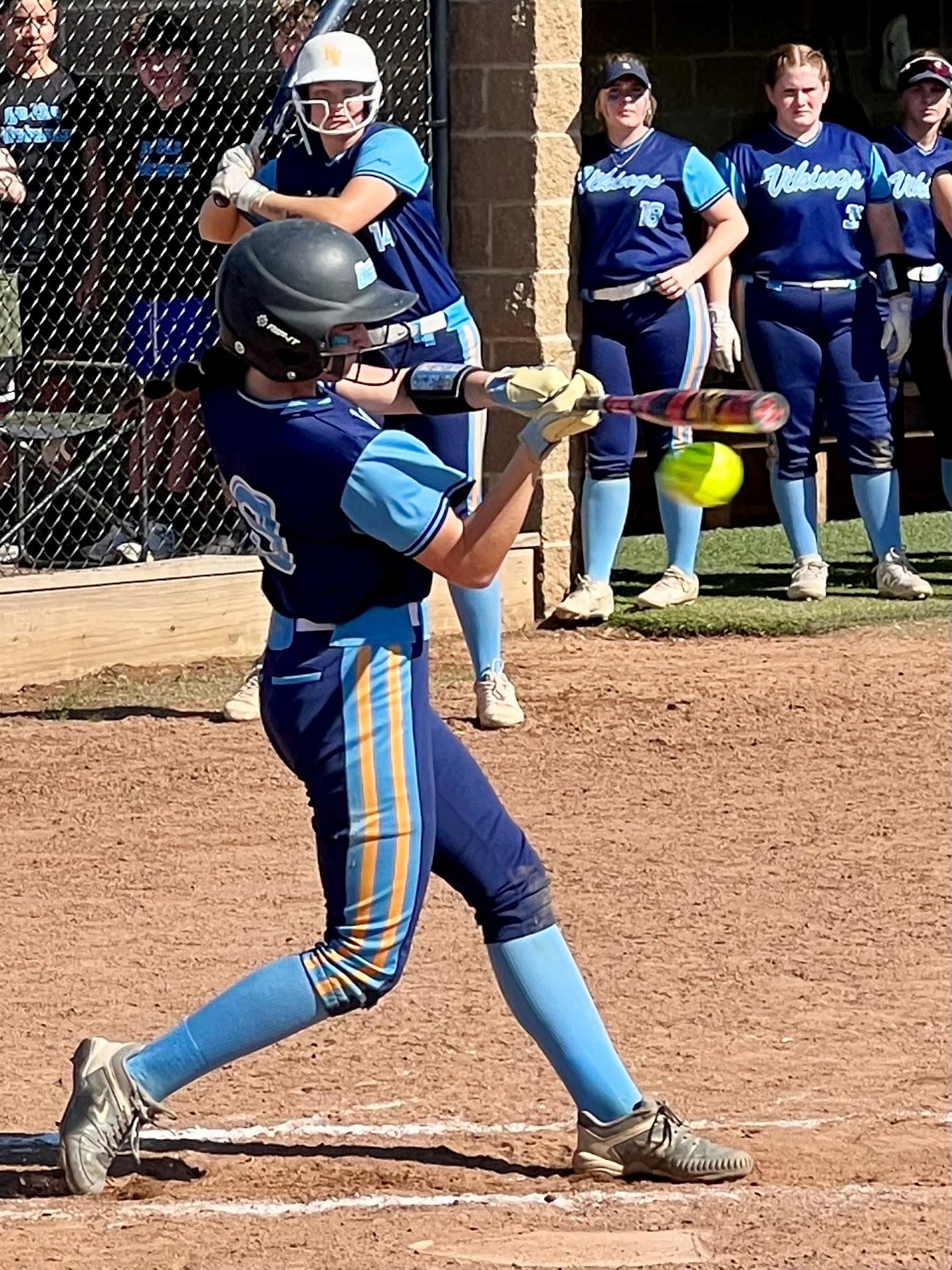 River Valley posts two rallies in its regional softball game