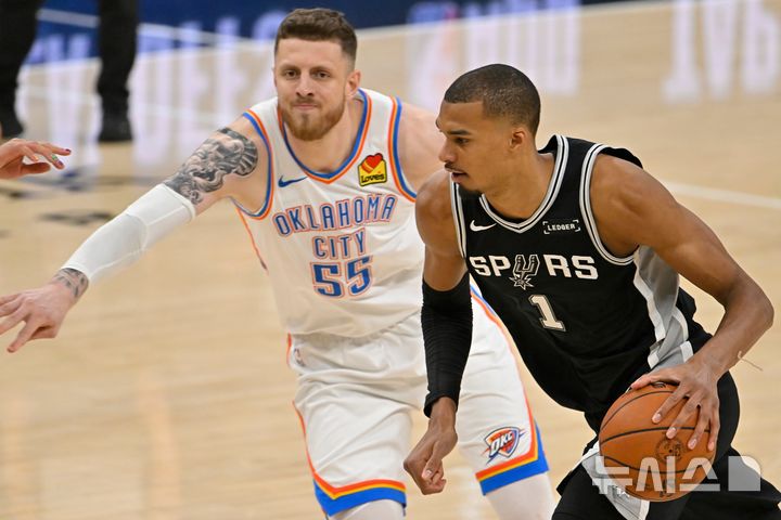 NBA 샌안토니오, OKC 제압…서부 콘퍼런스 결승은 7차전으로