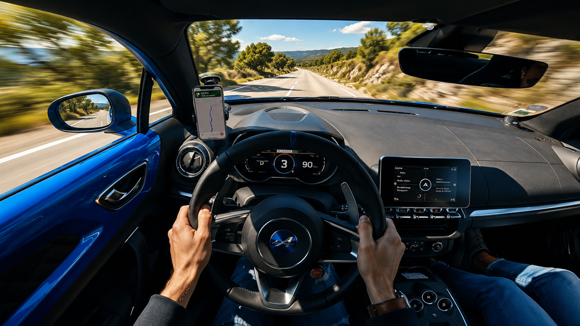 Can the Alpine A110 handle a 1000 mile road trip?