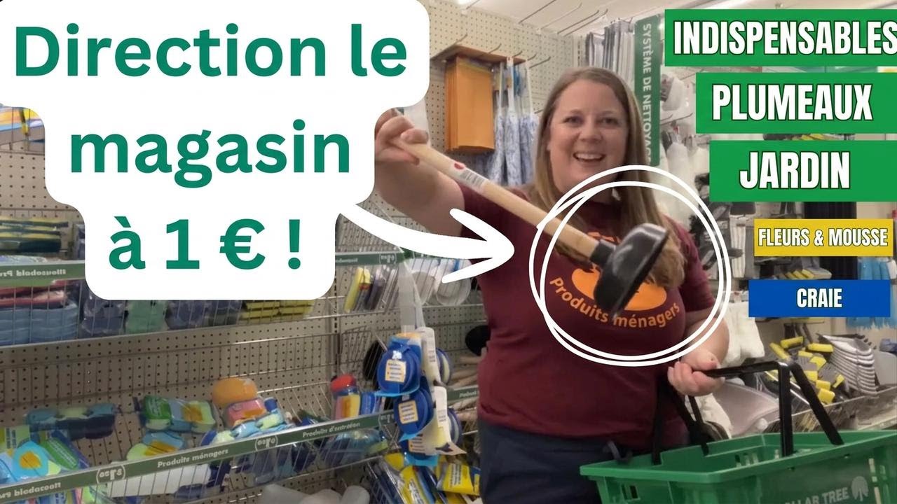 Prenez une ventouse du magasin à 1 € (mais pas pour les toilettes !)