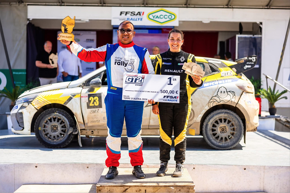 Rallye Terre d’Aléria - Mika Rasoamaromaka signe une deuxième victoire