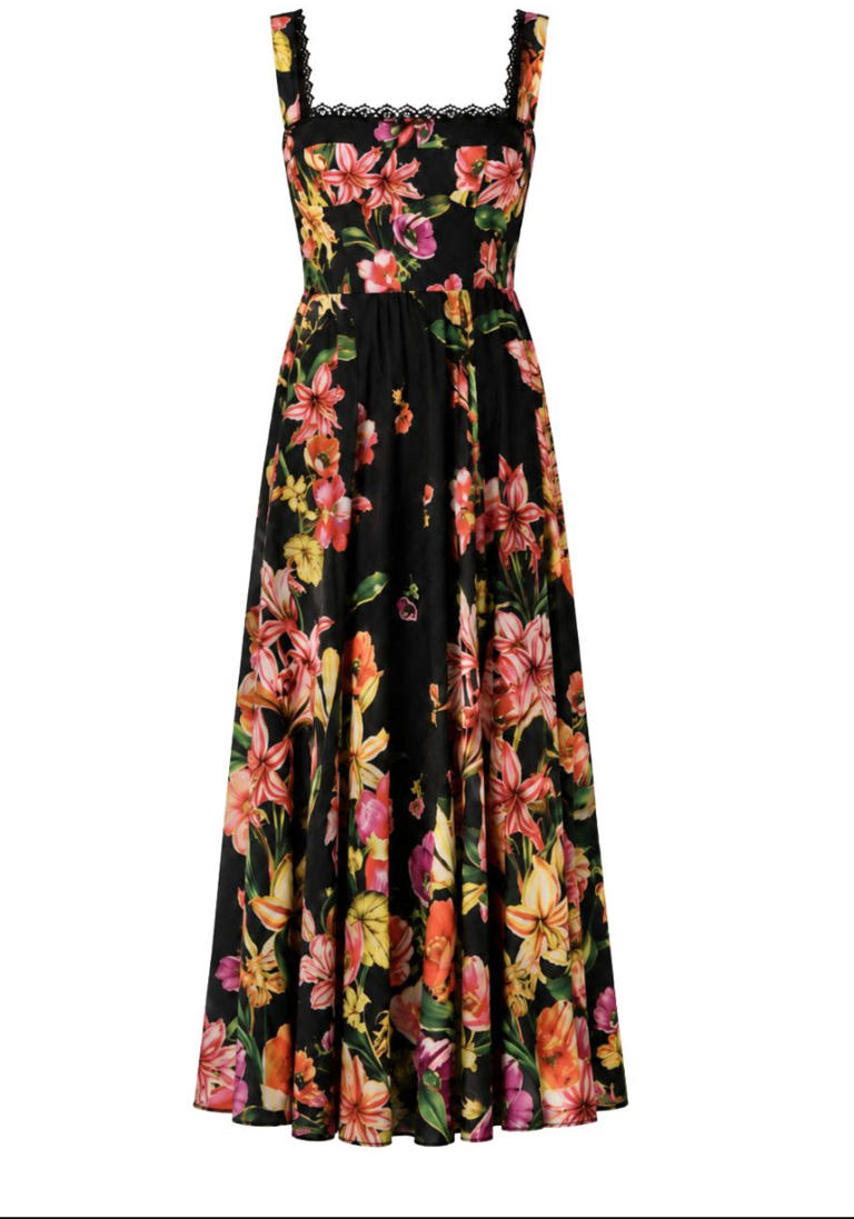 Raquel Sánchez Silva tiene el vestido floral que resume el verano más ...