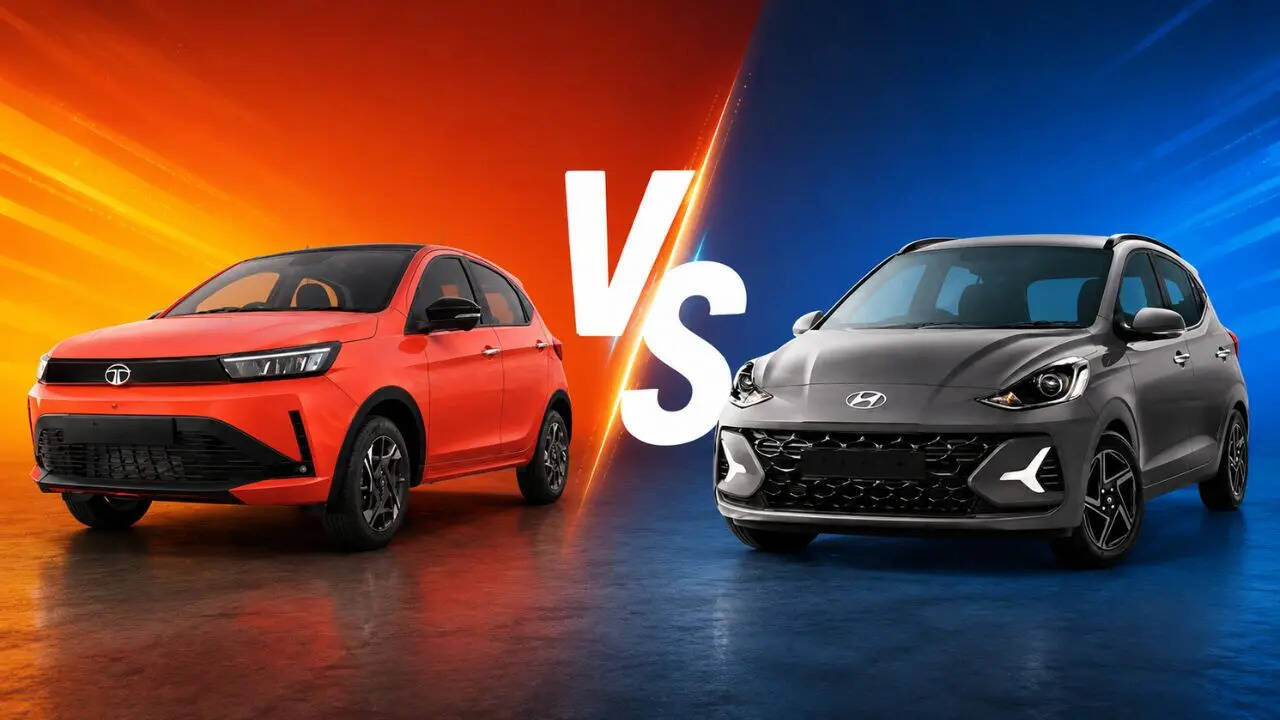 2026 Tata Tiago vs Hyundai Grand i10 Nios - Full comparison of price ...