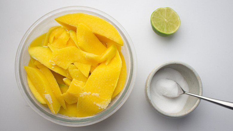 Easy mango sorbet recipe