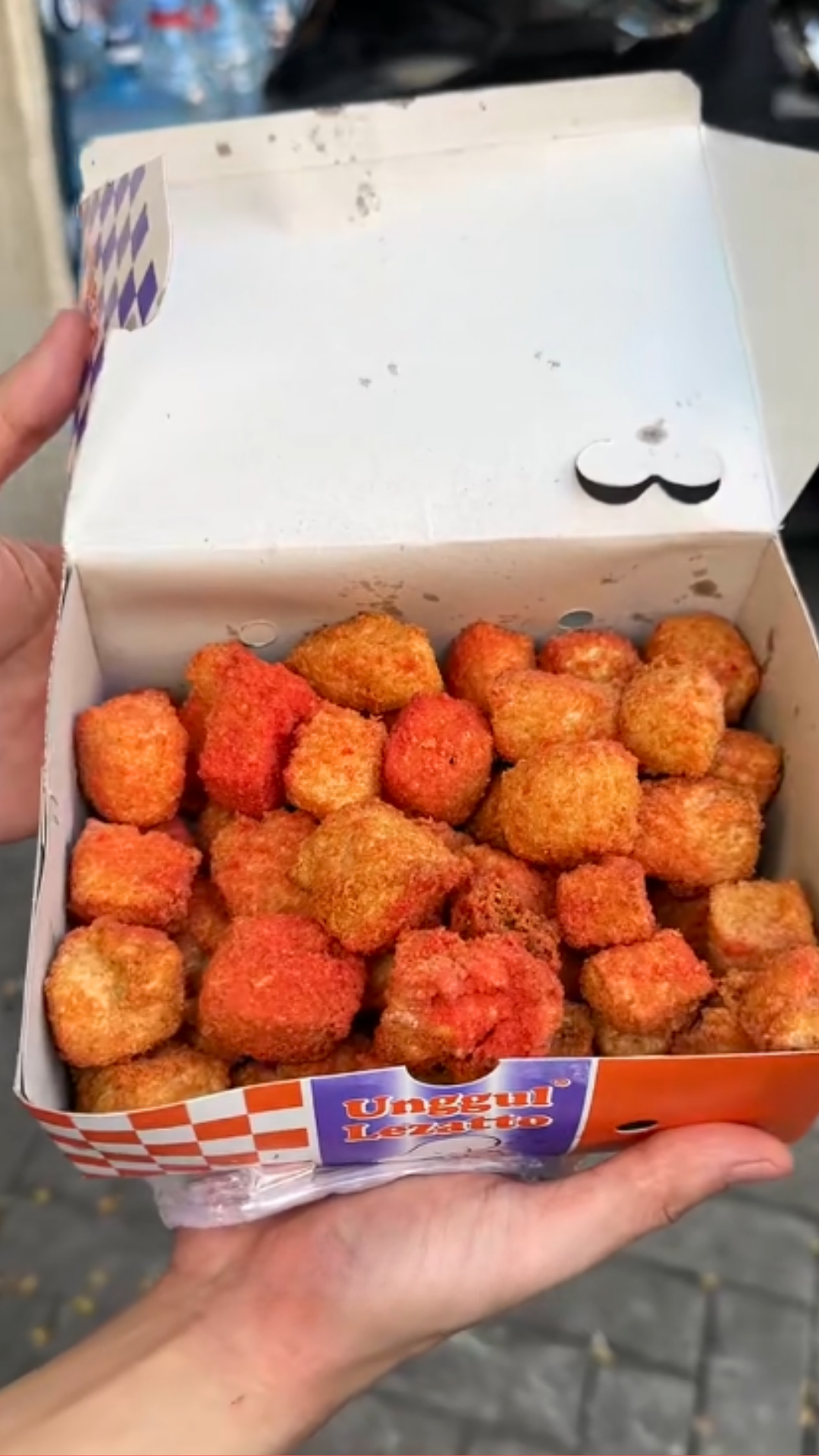 Tahu kriuk bite size cepat habis