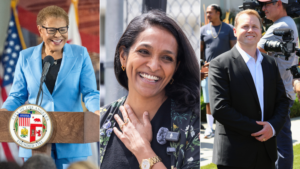 Bass, Pratt and Raman face off in the Los Angeles mayoral primary