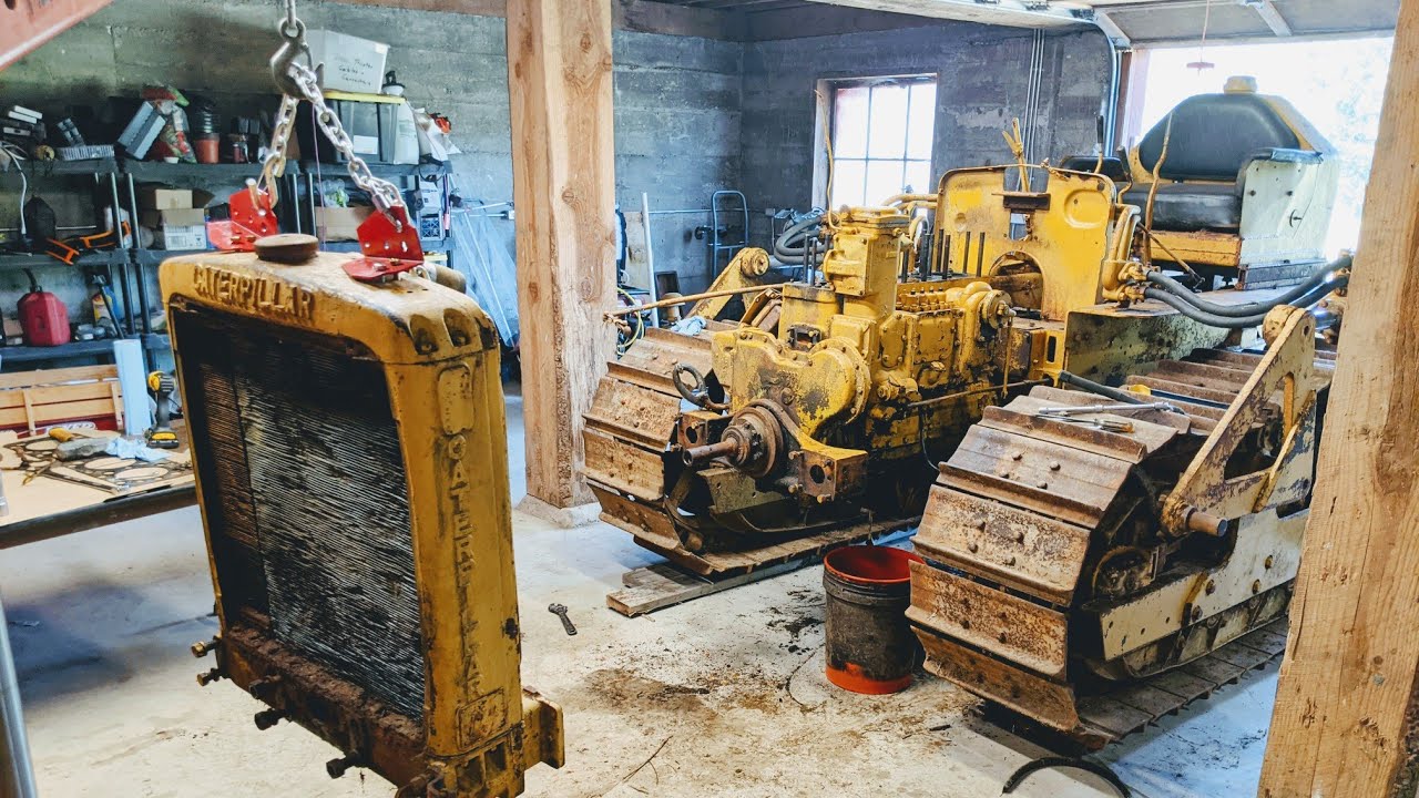 Caterpillar D4 engine teardown continues with shocking details