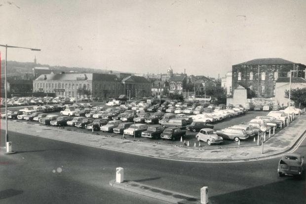 How many classic cars do you remember in photo of Burnley in seventies?