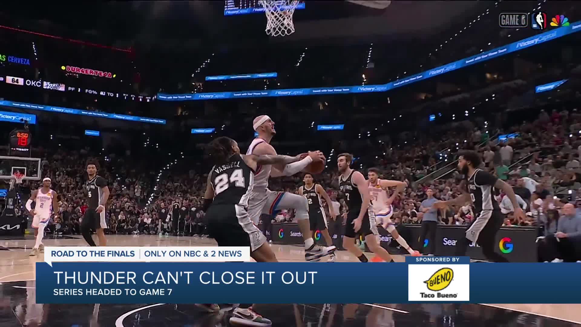 Thunder can't close it out, series heads to Game 7