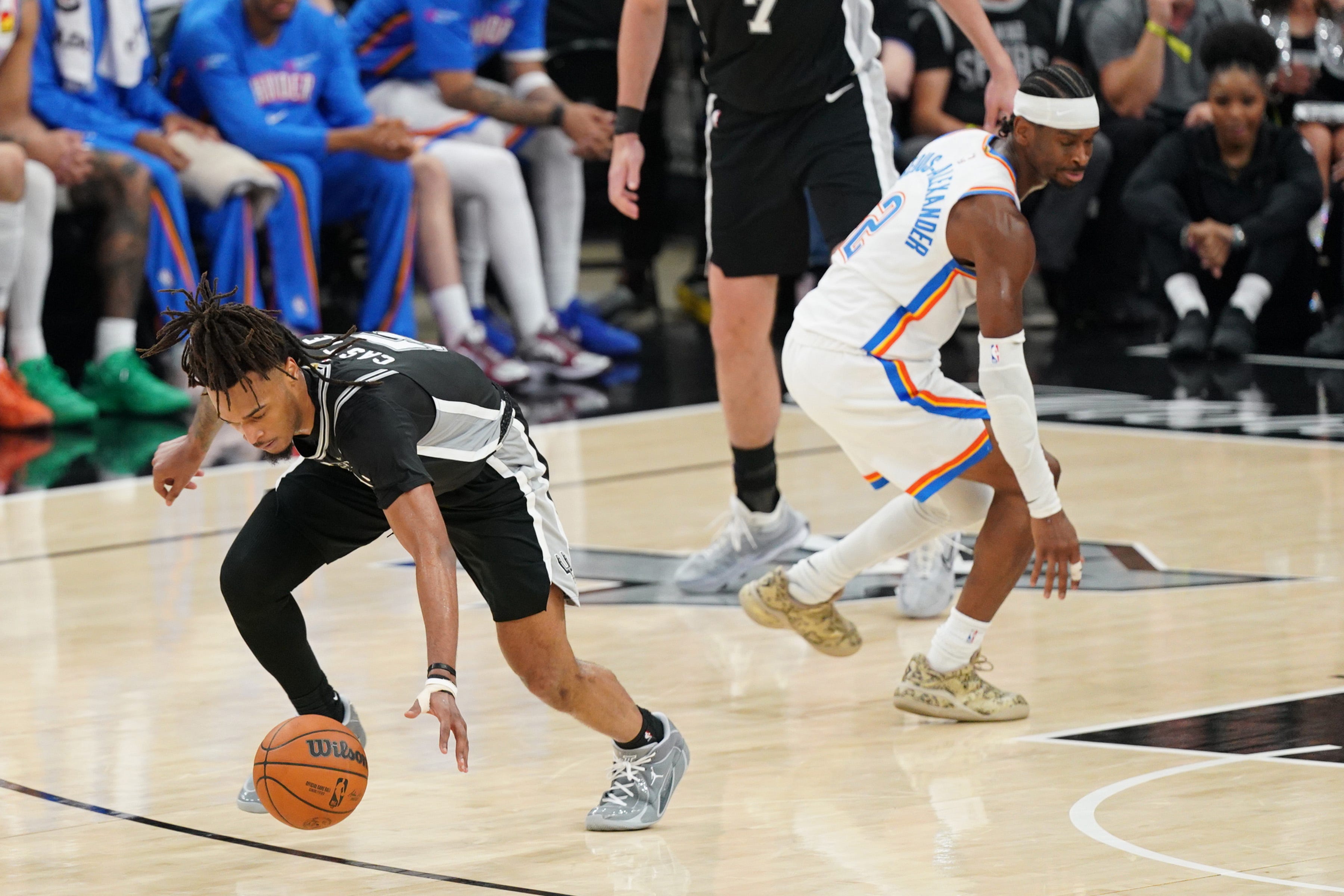 Ahead of Game 7, Stephon Castle calls Spurs a 'better team' than Thunder