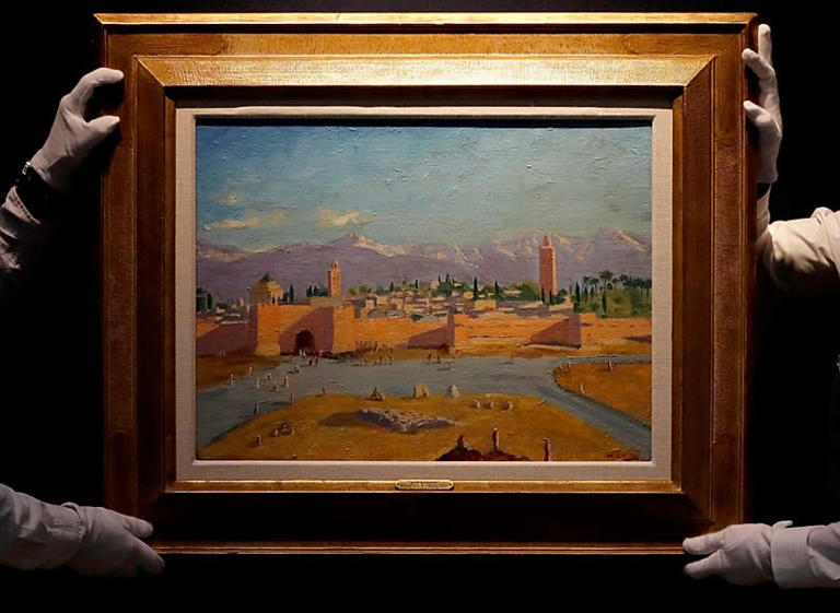 Churchill on canvas: London exhibition for rarely seen paintings by ...