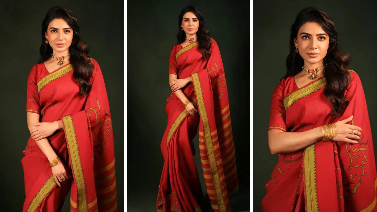 Samantha Ruth Prabhu brings Bapu Bomma aesthetics to life in a ...