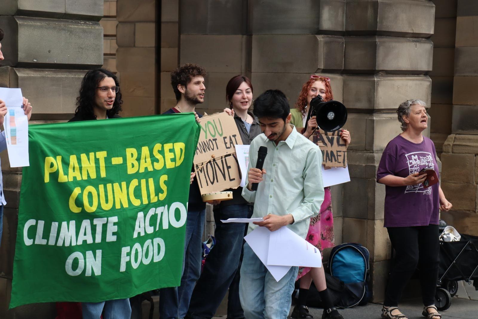 City Chambers catering survives a day of the triffids - Iain Whyte