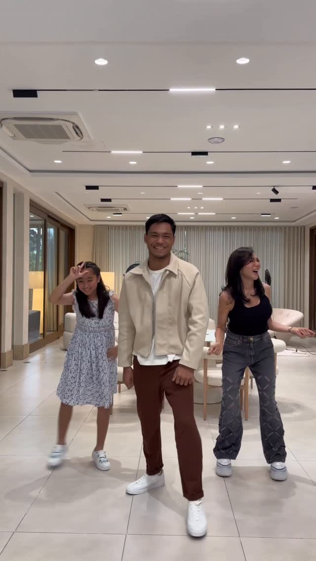 Having fun dancing with Emman Bacosa