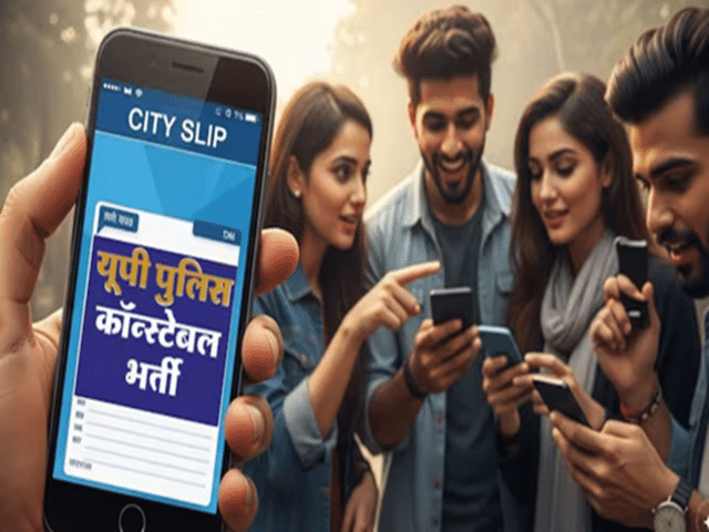 UP Police constable exam: UP Police constable recruitment exam city ...