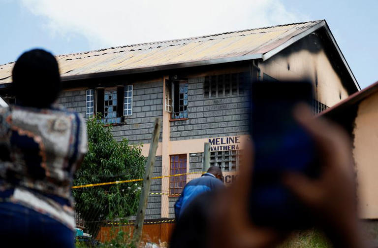 Kenya arrests 8 students suspected of arson over deadly school fire
