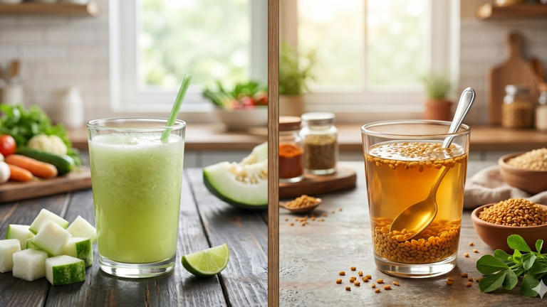 Beat the heat: Ash gourd juice vs methi seed water — Bengaluru ...