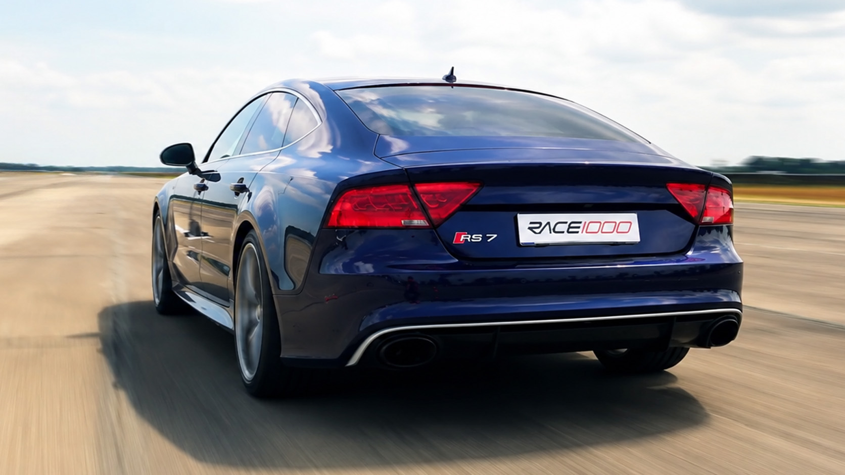 How fast does a 750HP Audi RS7 reach 325 km/h?