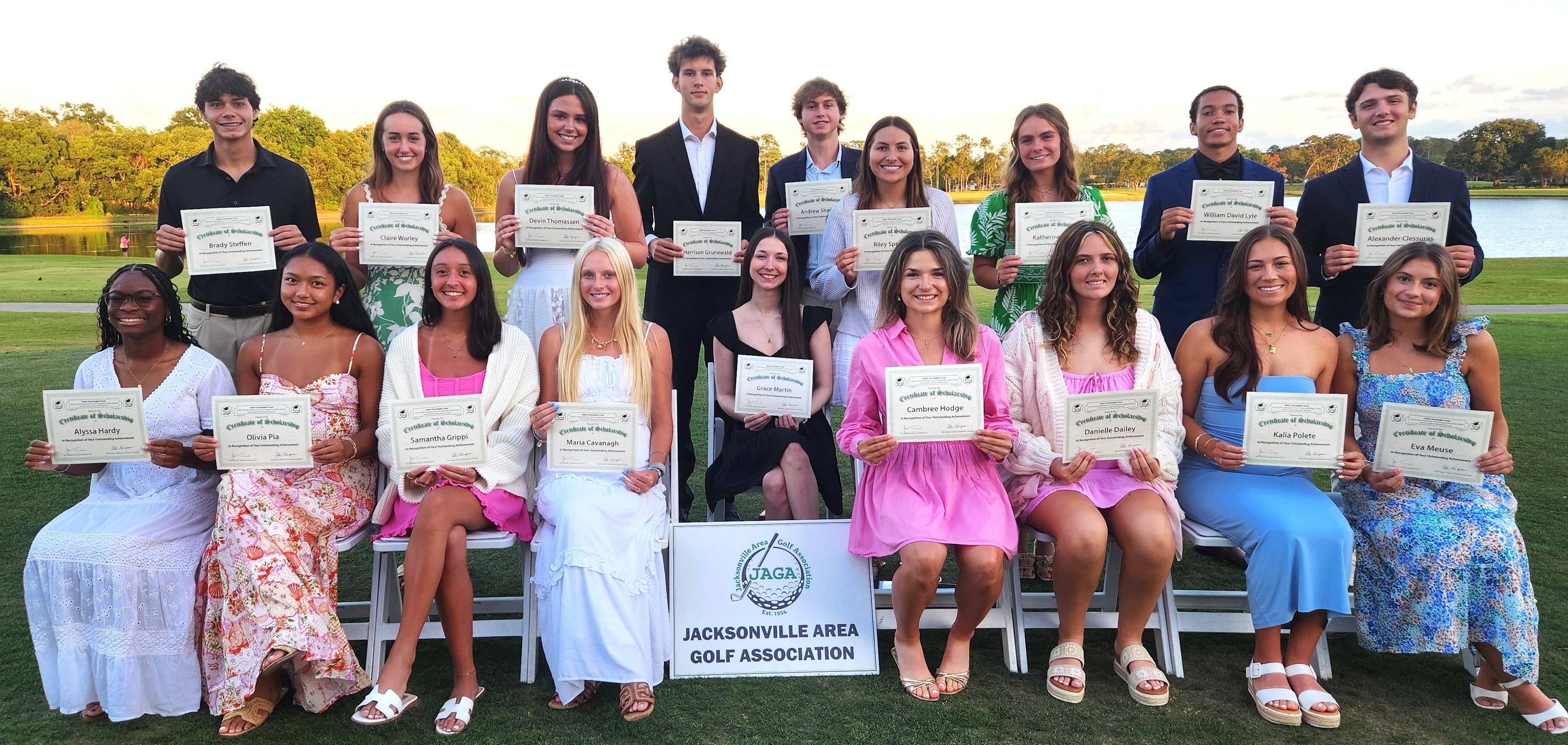 Jacksonville Area Golf Association announces 2026 scholarship recipients