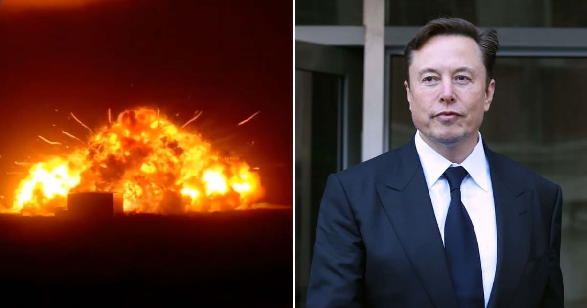 Elon Musk responds to explosion at Jeff Bezos-owned Blue Origin ...