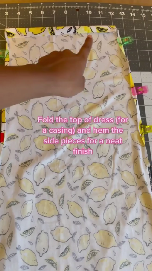 Simple dress making tutorial for fast DIY fashion