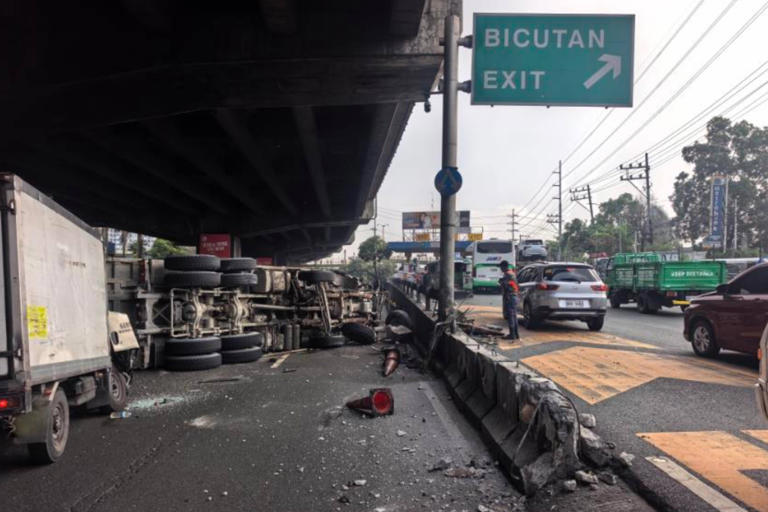 Three individuals hurt in Skyway Bicutan collision