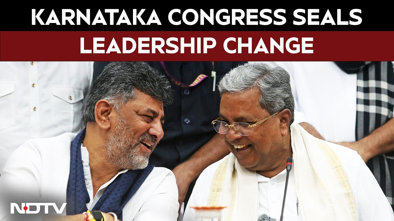Karnataka new CM news | Hug, handshake, handover: Karnataka Congress ...