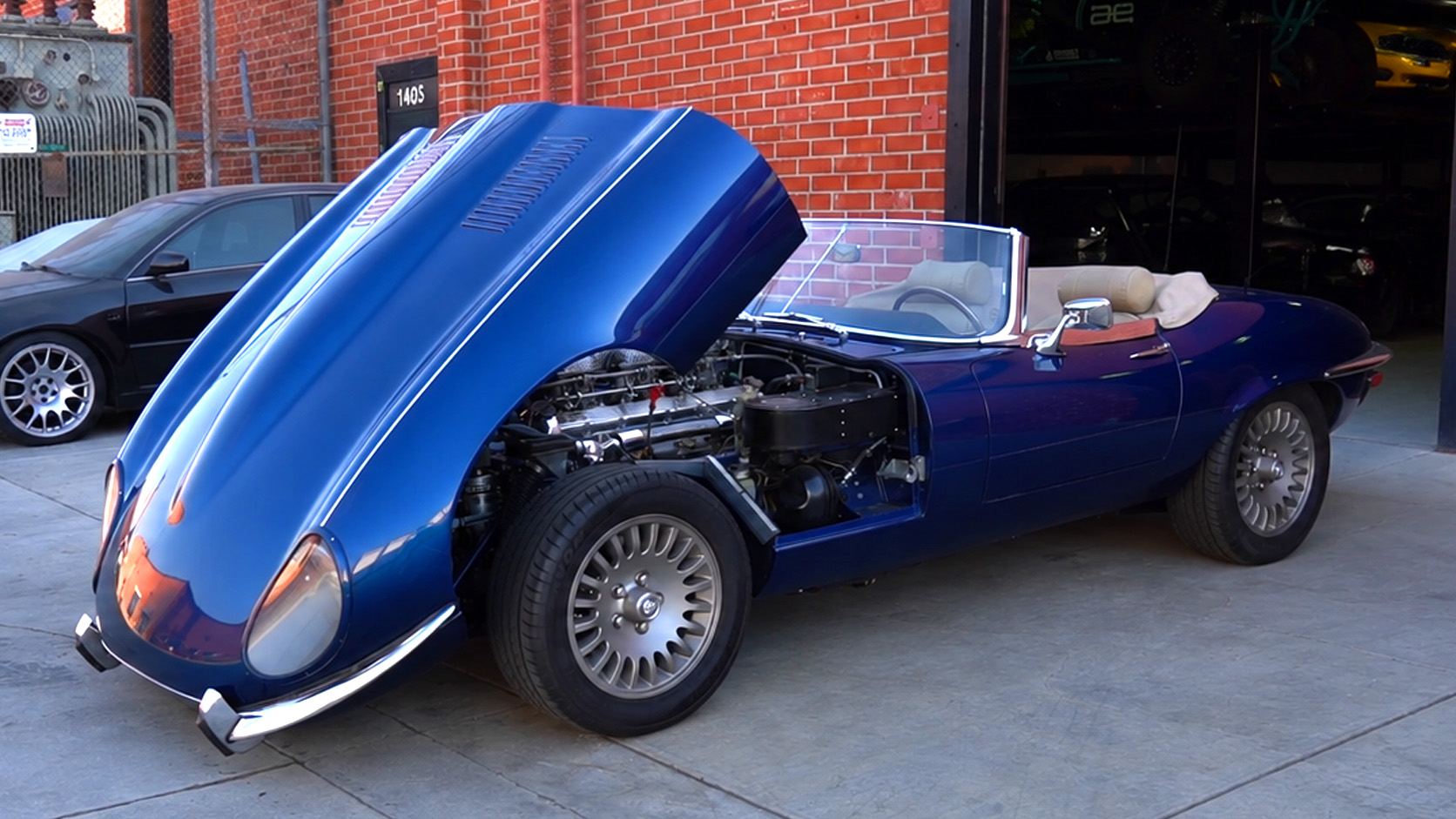This Jaguar E-Type becomes a 500HP sleeper with a $300,000 build