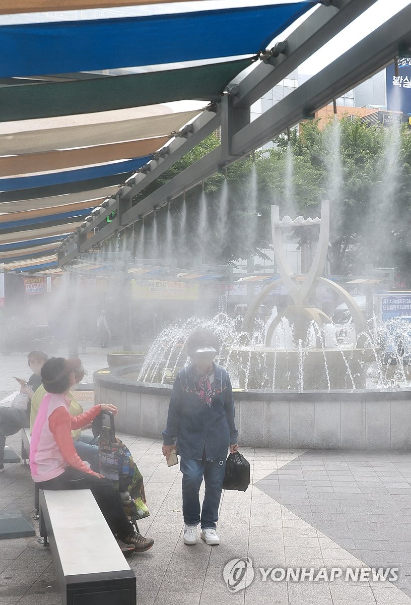 Cooling fog system