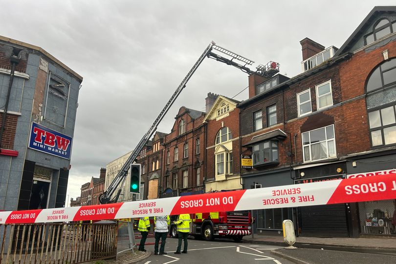 Council issue derelict building update after major Tunstall fire