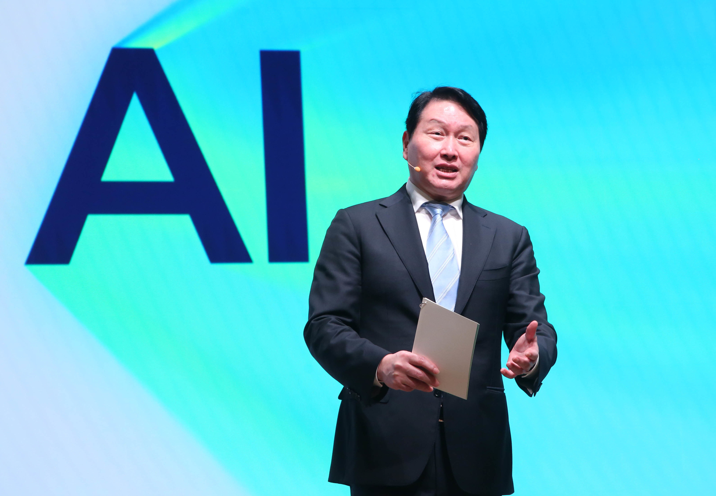 SK Group chairman says most valuable people in AI era will be those who ...