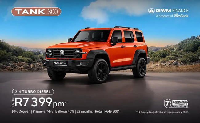The GWM P300 LT and Tank 300 redefine modern off-road driving