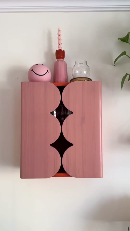 Obsessed with this little cupboard makeover