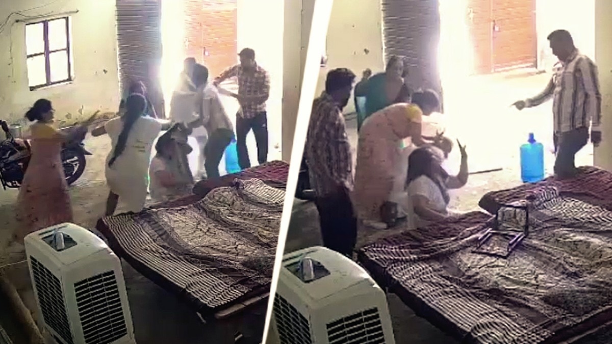 Video: SP women's wing chief dragged by hair, beaten inside house over ...