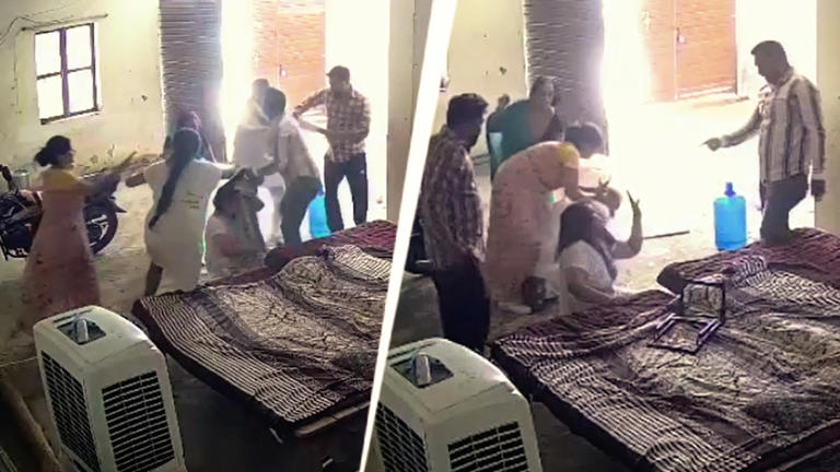 Video: SP women's wing chief dragged by hair, beaten inside house over ...