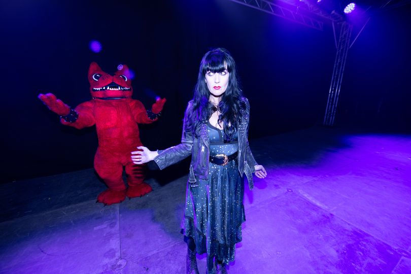 I'm being haunted by a demonic bobblehead doll from Download Festival