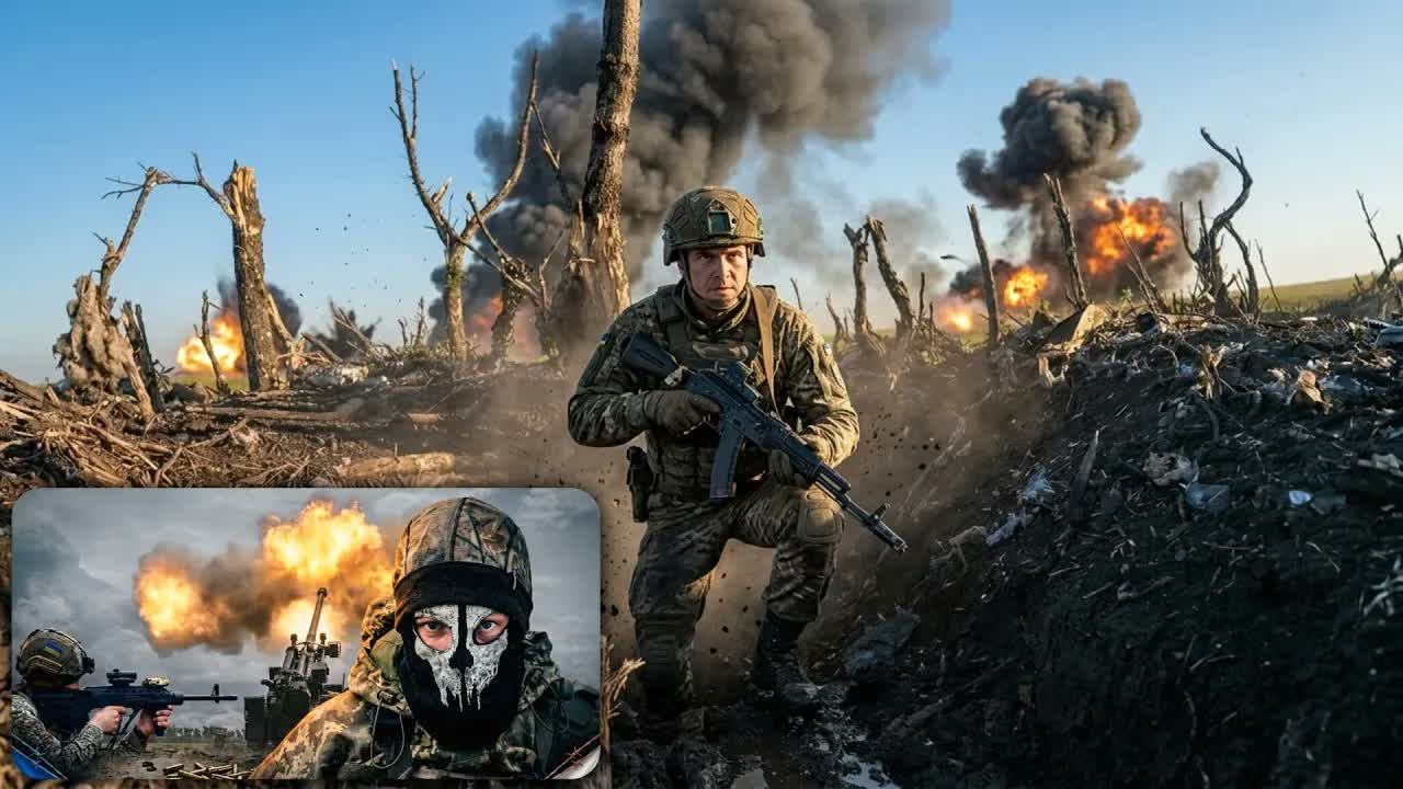 Watch Ukrainian special forces storm Russian positions - real combat ...