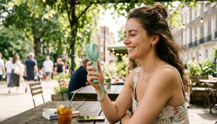 Portable cooling fans perfect for summer travel on Shopee Philippines