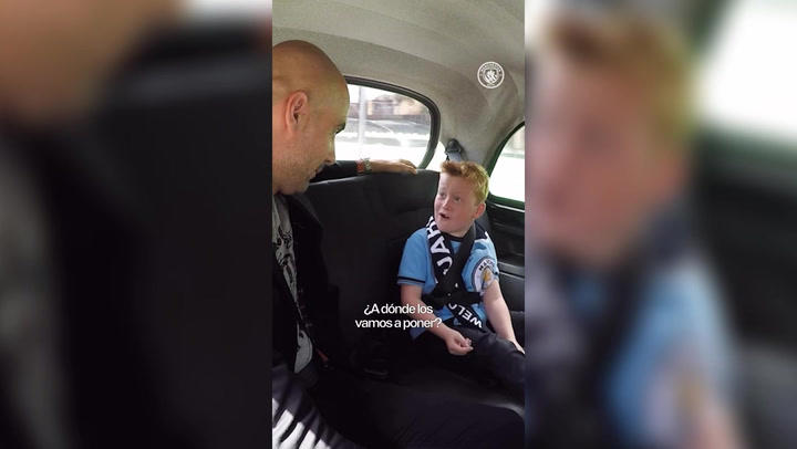 El emotivo vídeo de Pep Guardiola con el fan más especial del City diez ...