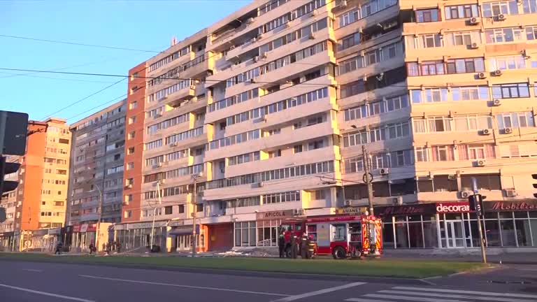 Romania says Russian drone hit apartment block, injuring two